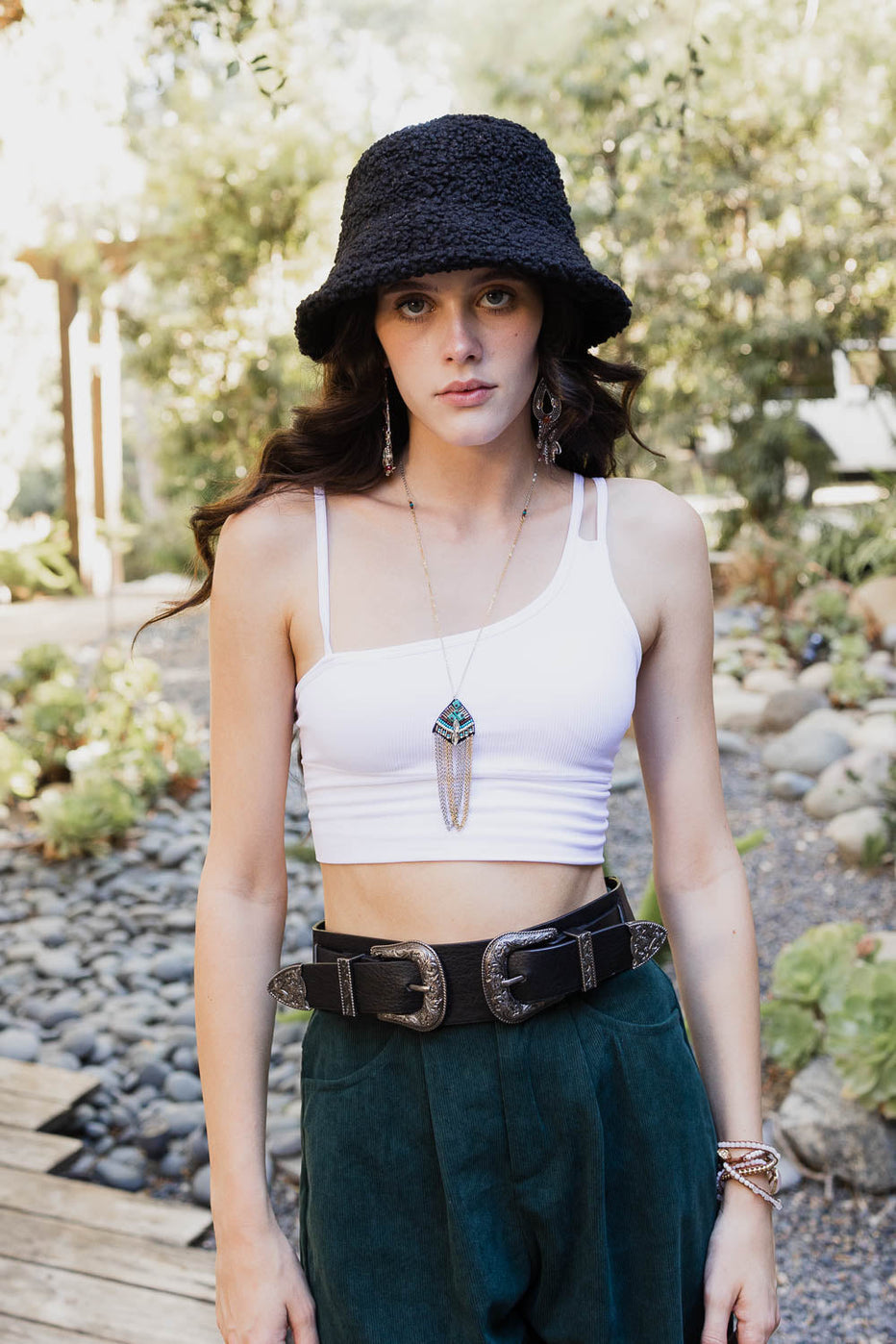 Offset Shoulder Brami Top – Boho Clothing and Accessories